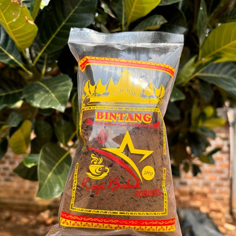 Kopi Bintang 200gram Robusta Bubuk Coffee - cocok untuk warkop - Shop ...