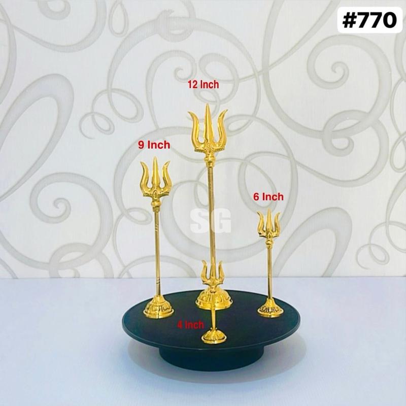 Brass / Vengalam Soolam Stand - TikTok Shop Malaysia
