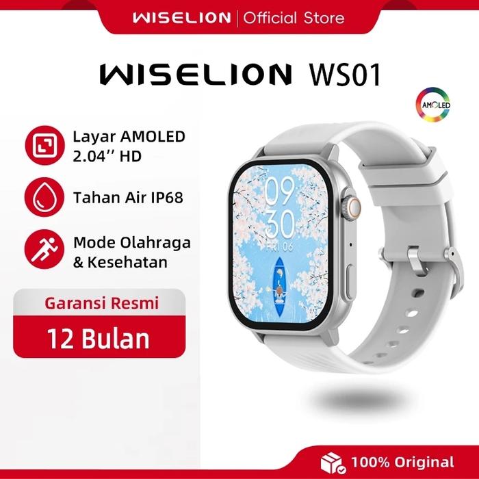 Promo [NEW 2025] WISELION Smartwatch B09/WS01 - Super AMOLED - Heart ...