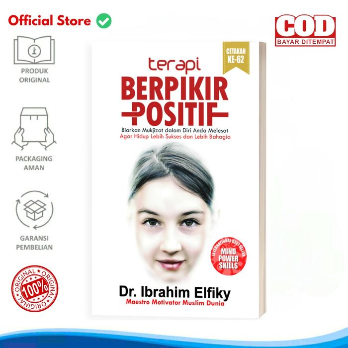 Promo Original Buku Terapi Berpikir Positif Biarkan mukjizat dalam diri ...