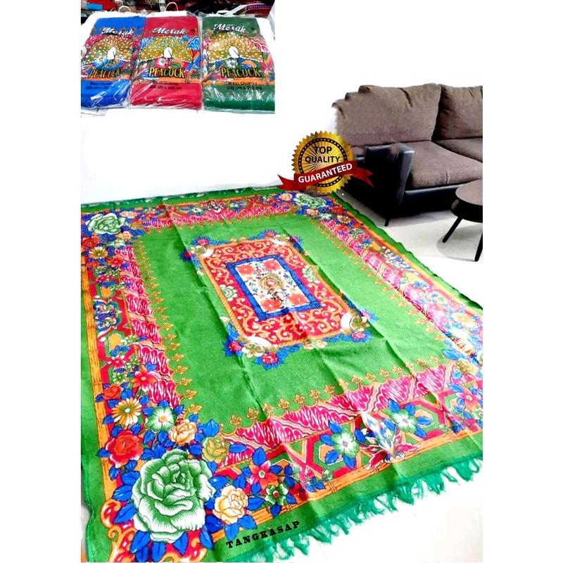 Karpet Murah Cap Merak Warna Warni Menarik Ukuran 200cm x 240cm - Shop ...