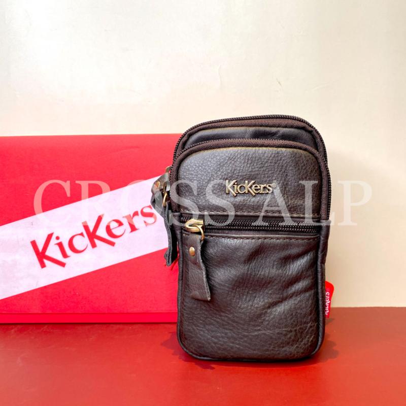 Kickers Pouch Bag Original Genuine Leather Male Female 89712 - TikTok ...