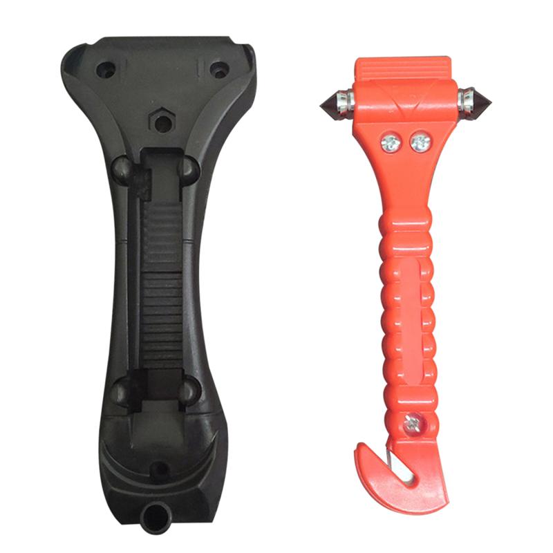 2 in 1 Mini Car Safety Hammer Life Saving Escape Emergency Hammer ...