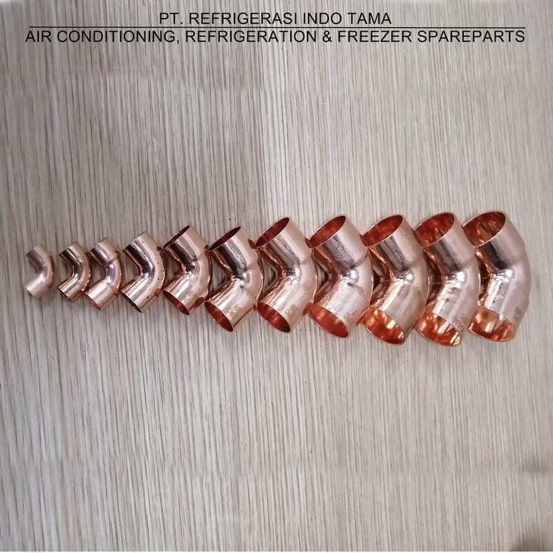 Copper Elbow Tembaga 90° EPC 1/4", 5/16", 3/8" & 1/2" - Shop | Tokopedia