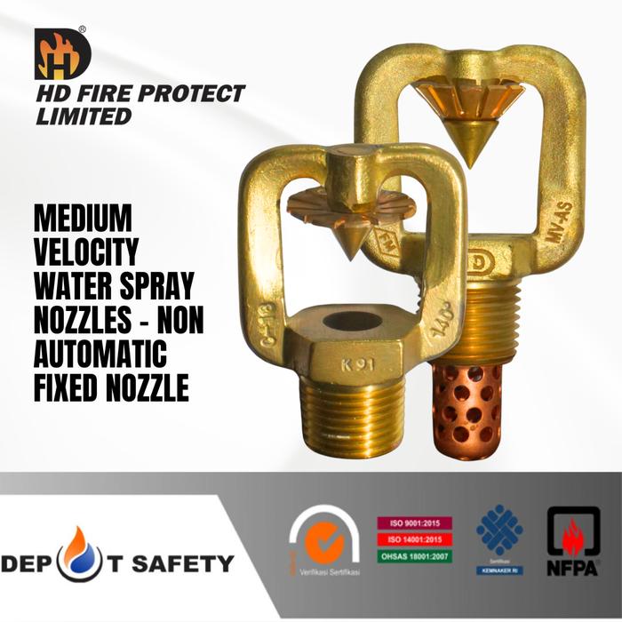 Jual HD FIRE PROTECT - MEDIUM VELOCITY WATER SPRAY NOZZLES - K-91 ; 140 ...