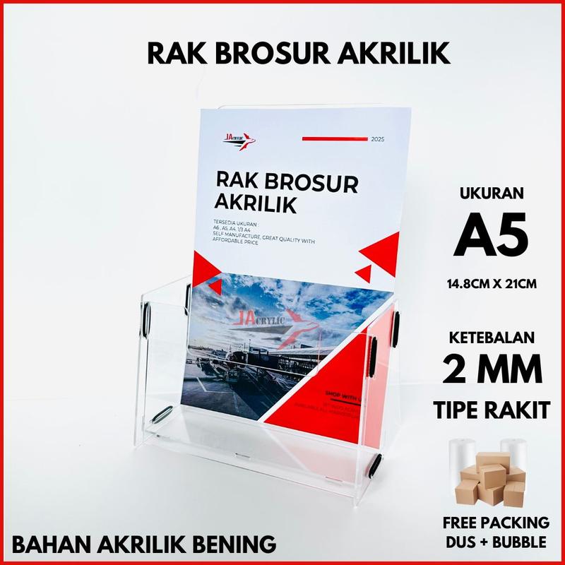 RAK TEMPAT BROSUR AKRILIK / RAK BROSUR AKRILIK / DISPLAY FLYER - Shop ...