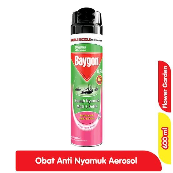 BAYGON SPRAY 600ML/BAYGON OBAT NYAMUM SEMROT - Shop | Tokopedia