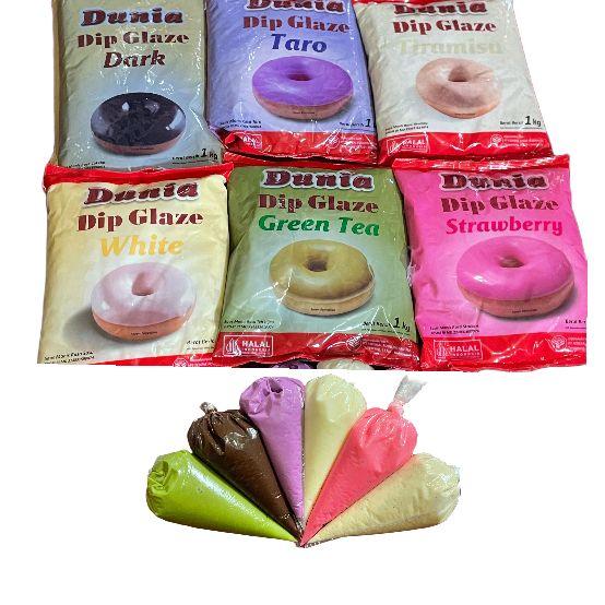 Glaze Dunia Warna Repack 100gram Olesan Topping Donat - Shop | Tokopedia