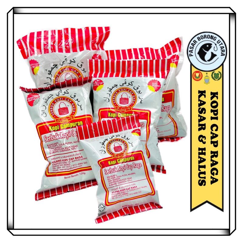KOPI CAP RAGA KEDAH ORIGINAL DARI KILANG 50G 120G 250G 500G KASAR ...