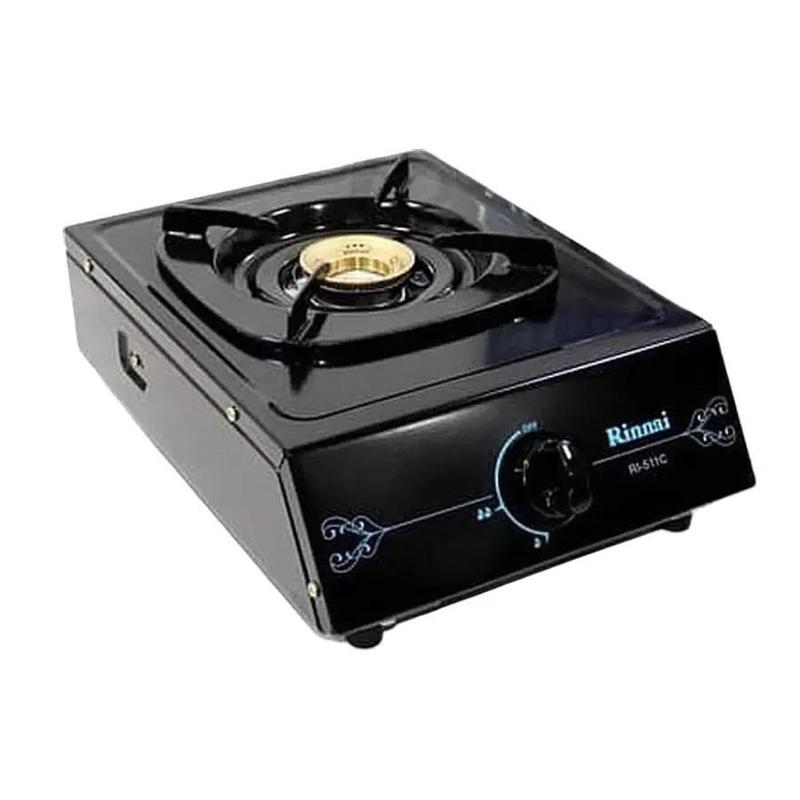 Rinnai Kompor Gas 1 Tungku RI-511C Teflon Kuningan-Kompor Rinai RI511C ...