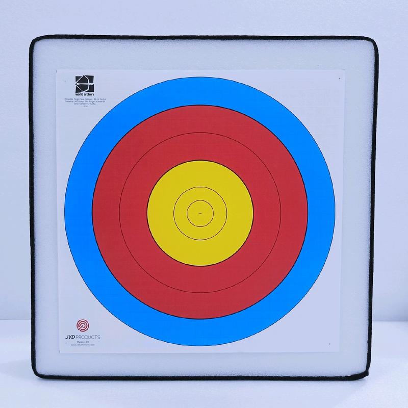 JVD ARCHERY TARGET FACE 80CM CENTER 5 RING (KERTAS TARGET SAHAJA ...