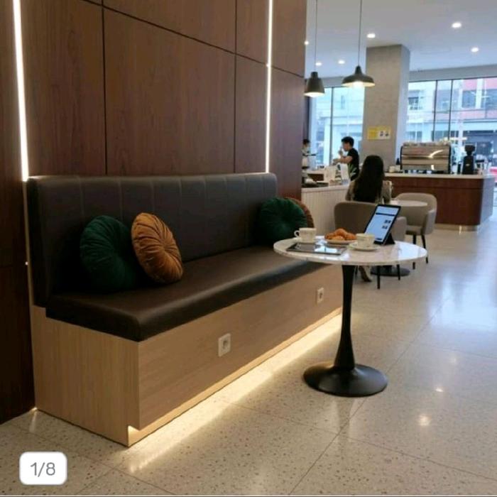 Jual Link Khusus Sofa Cafe 5Meter Dan 2,4 Meter Desain Modern Nyaman ...