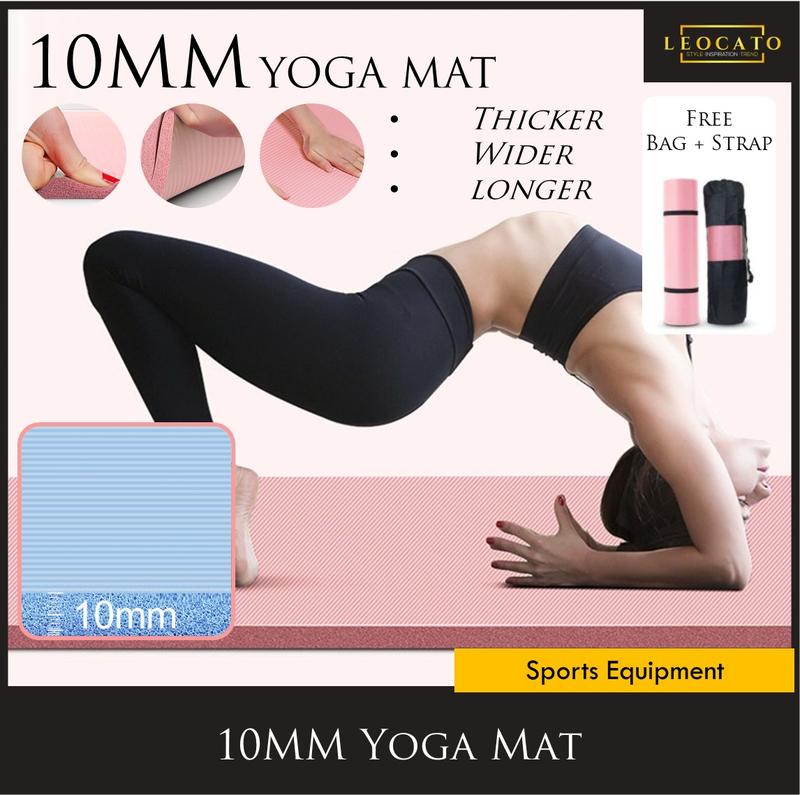 High Elastic Non Slip Yoga Mat / Home Workout GYM Fitness Ma - TikTok ...
