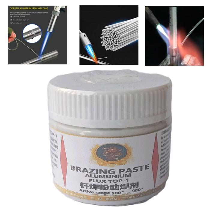 Jual fluk kawat las ALUMINIUM FLUX HARRIS MADE IN USA Harris Al-Braze ...