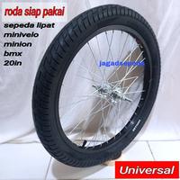 Jual Roda Sepeda BMX 20 in 20 x 2.30 Siap Pakai Universal untuk Sepeda ...
