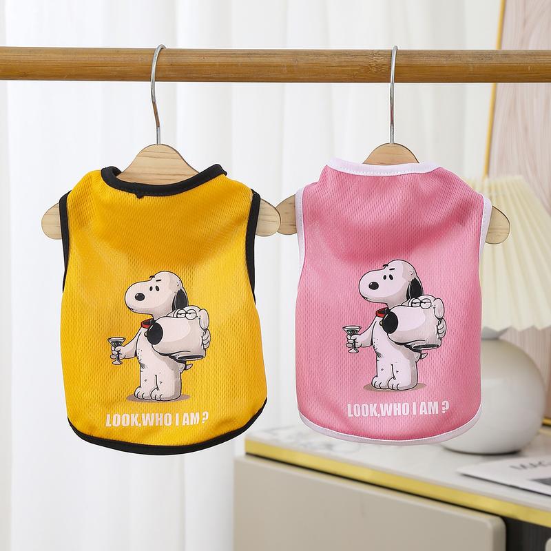 Pakaian Anjing Peliharaan, Rekaan Comel Baharu, Corak Kartun - TikTok ...