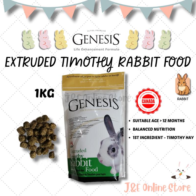 Genesis Extruded Timothy Rabbit Food (1kg) Rabbit - TikTok Shop Malaysia