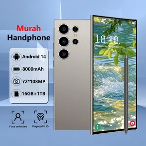 HP Murah Galaxy S-24 Ultra++ SmartPhone 7.5inch Layar 16GB+1TB Memori ...