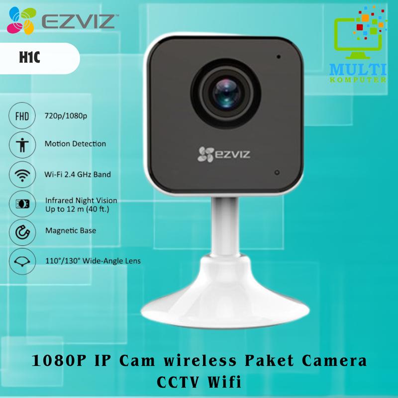 CCTV WIFI IP CAMERA EZVIZ H1C 1080p CCTV WIRELESS EZVIS H1C 2MP - Shop ...