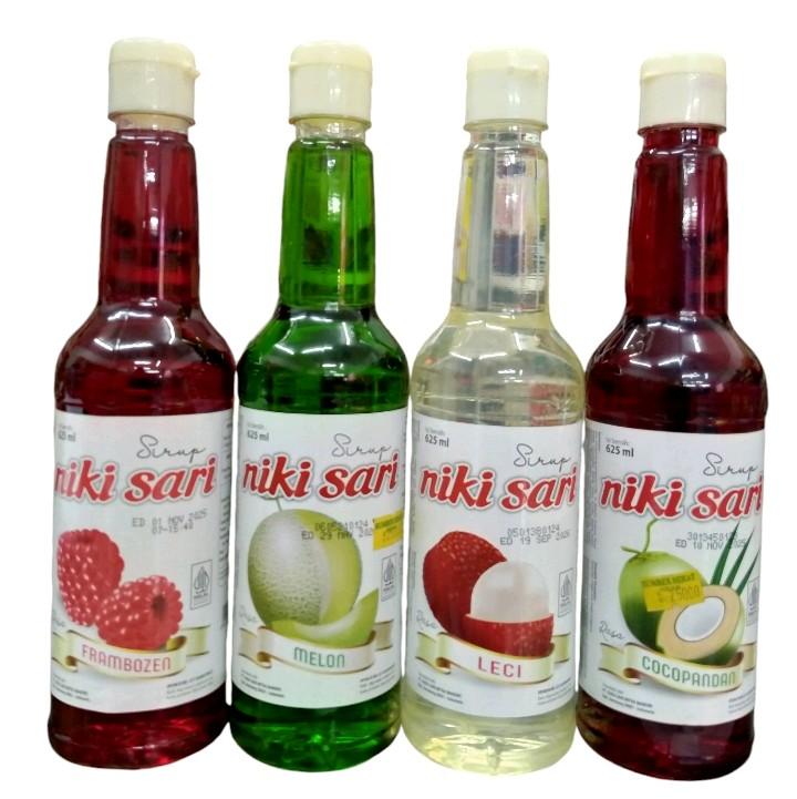 Nikisari Sirup Botol PET 625ml / Halal / BPOM / Varian Rasa Buah - Shop ...