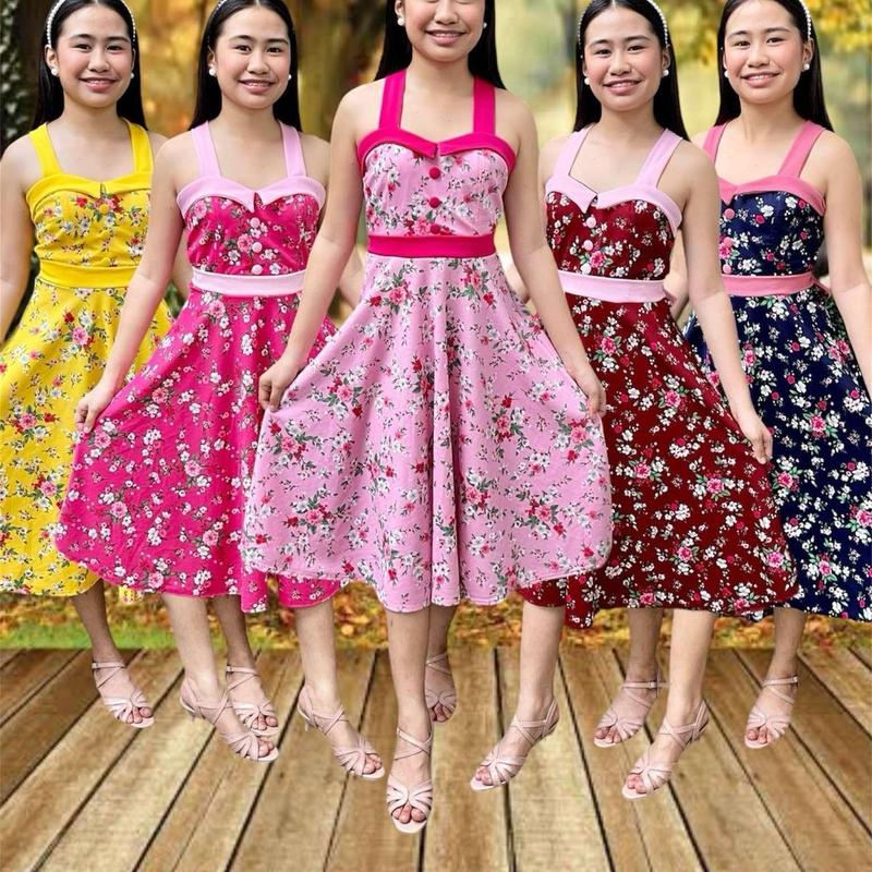 NAIYAH MAXI DRESS fit for 8-15yrs old - TikTok Shop Philippines