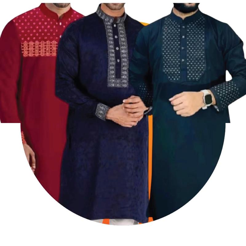 FSB DESIGNER KURTAS FOR MEN panjabi SIZE M TO XXL ..GOOD QUALITY ...