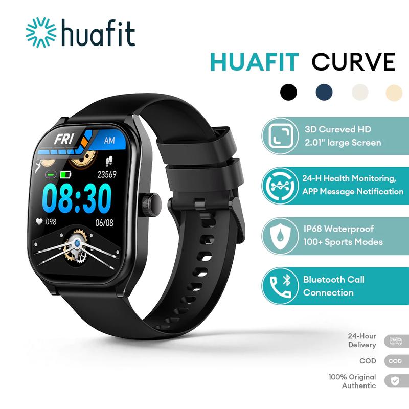 【Barang spot】Huafit&Aolon SmartWatch Curve New | IP68 Waterproof - Shop ...
