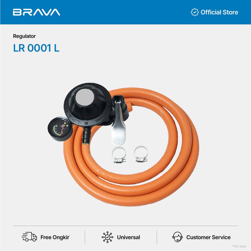 BRAVA Regulator Click Set Kompor Gas - Shop | Tokopedia