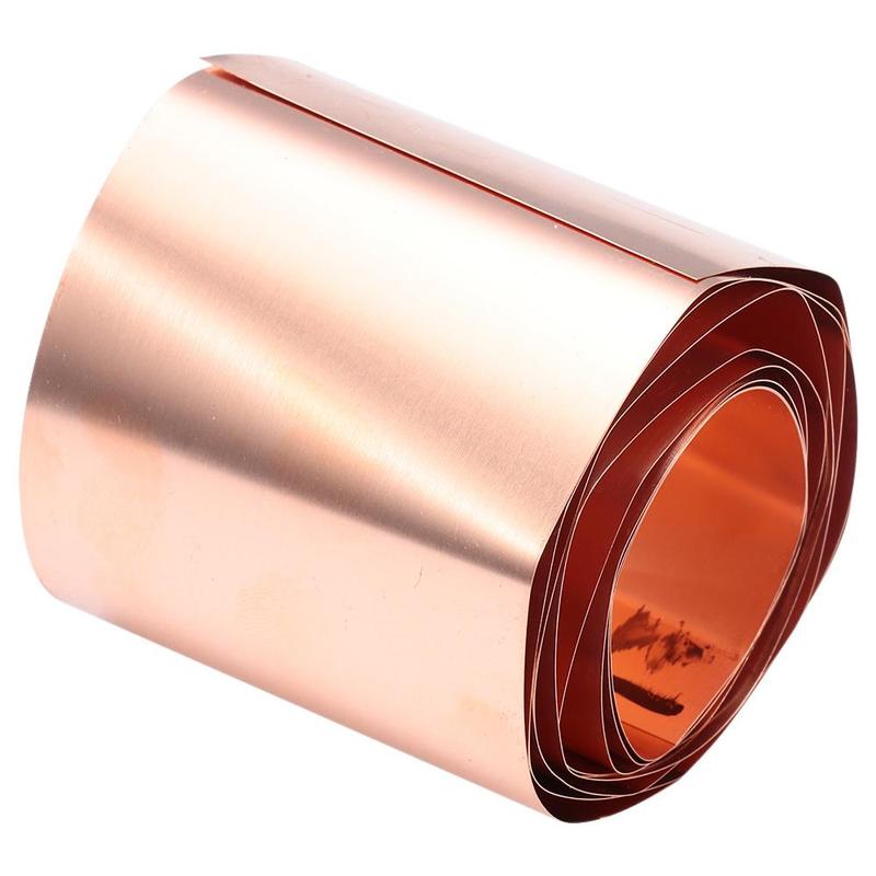 Practical Ultra-thin Copper Sheet Roll Double Sided 50 x 1000mm - TikTok Shop Philippines