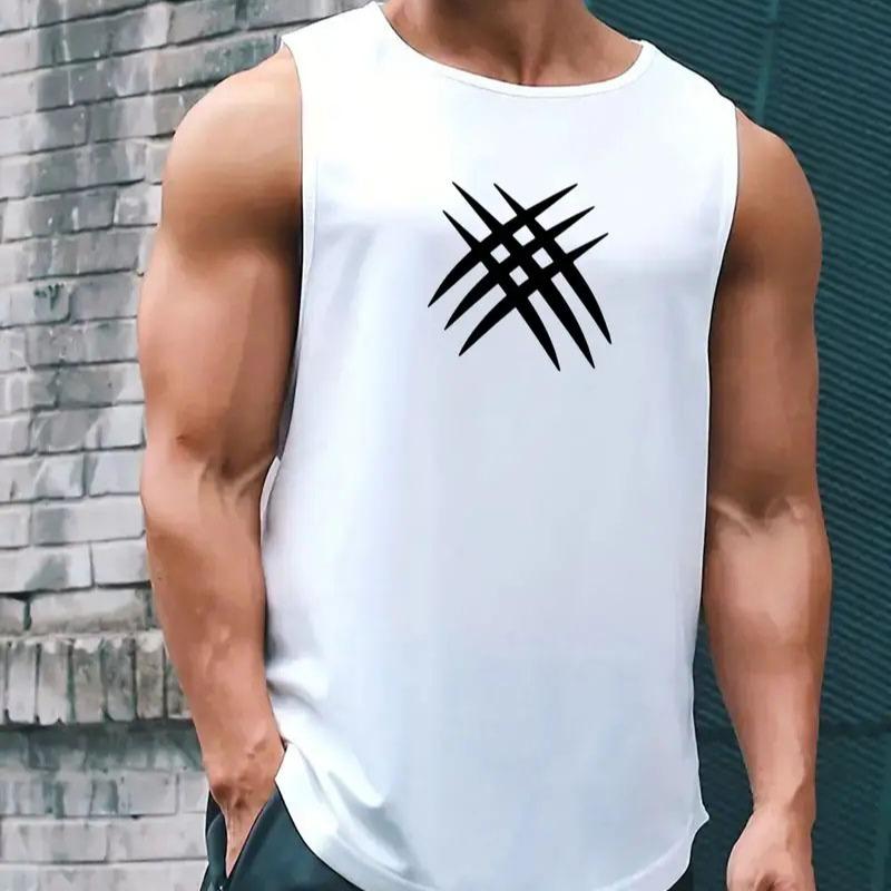 Fashion Commuter Sports Men's Tank Top, Printed New Product Design ...