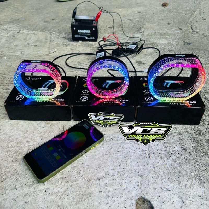shroud biled RGB aplikasi shroud projektor biled 2,5inch 3inch UFO ...