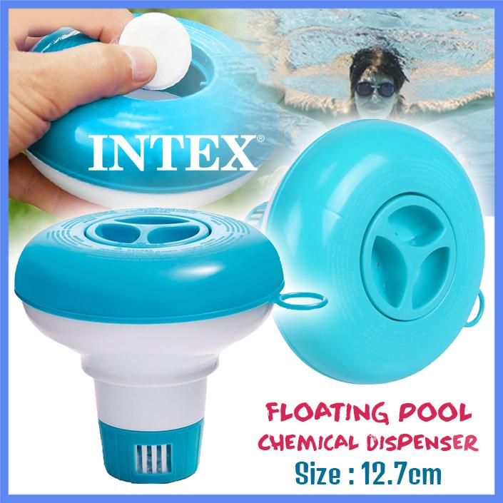 INTEX 29040 Floating Chemical Dispenser Swimming Water Pool Spa ...