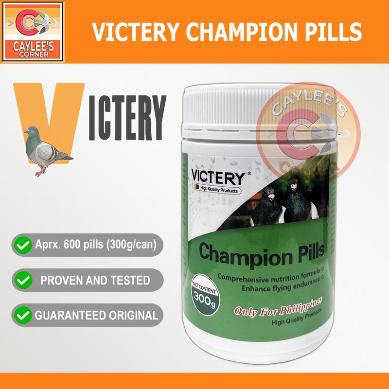 VICTERY Champion Pills for Pigeons 300grams/bottle - TikTok Shop ...