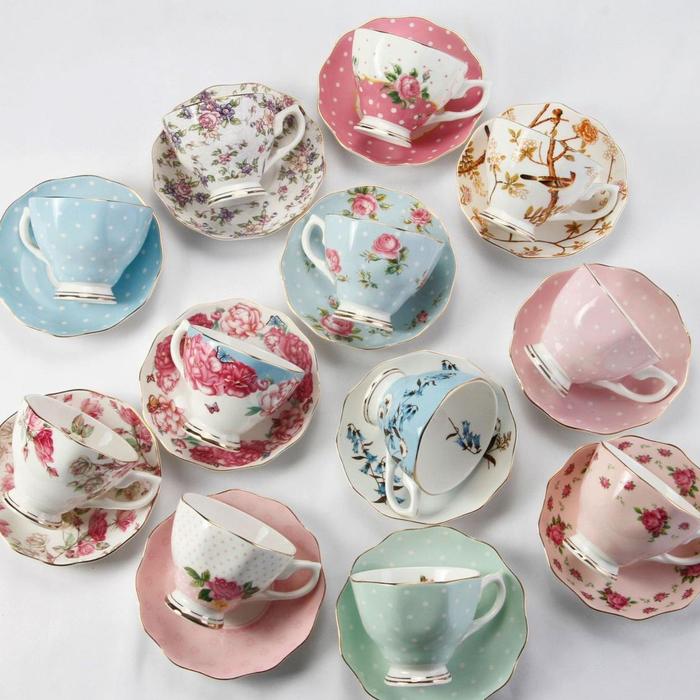 Jual English afternoon tea set Royal European cup Ceramic - BW F ...