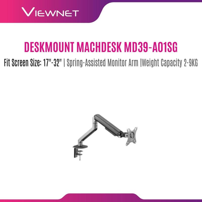 DESKMOUNT MACHDESK LCD SINGLE SPRING ASSISTED MONITOR ARM UP - TikTok ...