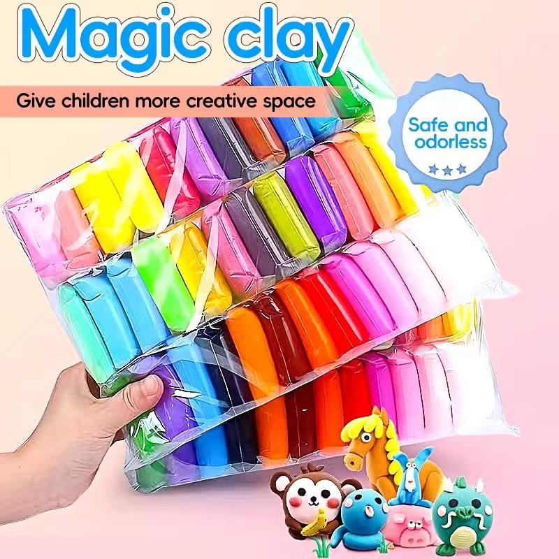 Timi Baby Color Air Dry clay with tools kids toys DIY lightweight ...