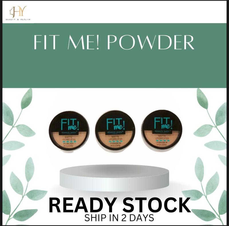 ROMANTIC QUEEN COSMETIC FIT ME MATTE + PORELESS COMPACT POWDER - TikTok ...