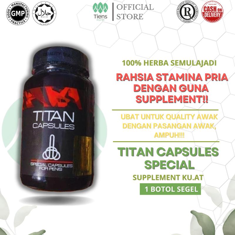 Titan capsules Original Khusus Pria whey Permanen Stamina - TikTok Shop ...