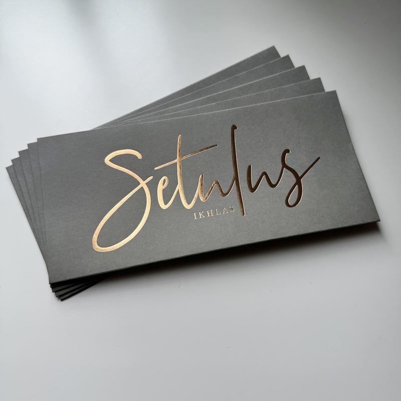 Sampul Raya Premium SETULUS IKHLAS (5pcs) - TikTok Shop Malaysia