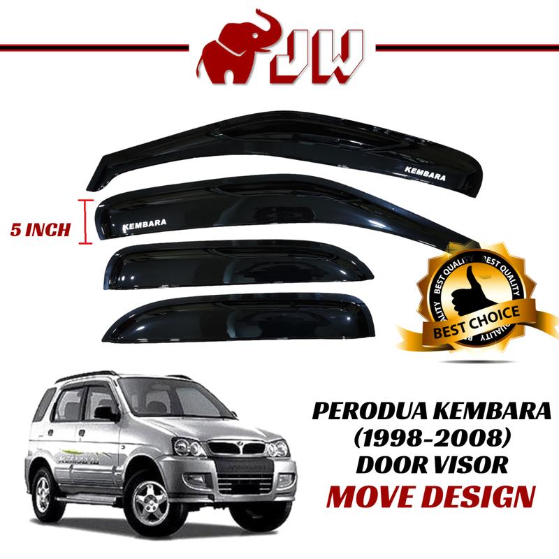 Kereta Pintu Visor Perodua Kembara MOVE BIG SIZE 5 INCH Door - TikTok ...