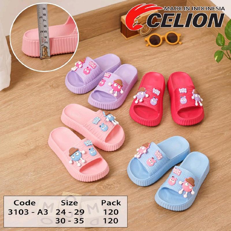 CELION Sandal Anak Fuji Eva Rubber Jibitz Boneka Fashion Pilih - Shop ...