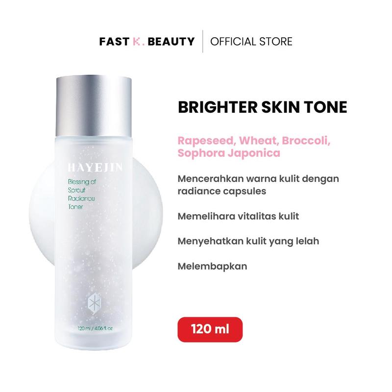 HAYEJIN Blessing of Sprout Radiance Toner 120ml - Shop | Tokopedia