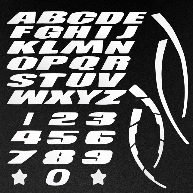 Logo Tayar Rim Roda, Bahan Kulit Huruf 3D Universal, Saiz Kecil ...