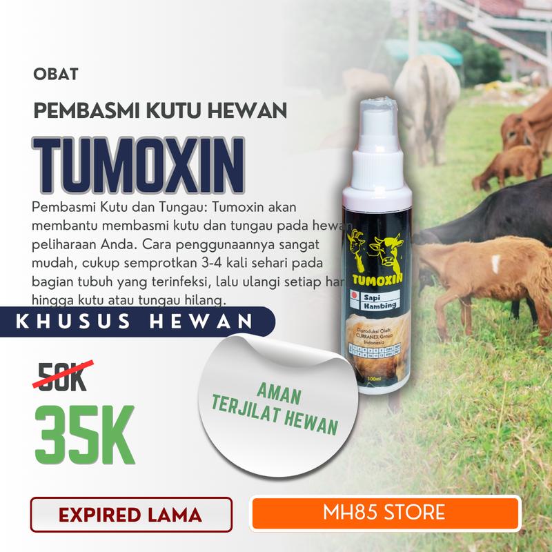 Tumoxin Pembasmi Kutu Caplak Serangga Pada Hewan Sapi Kambin - Shop ...