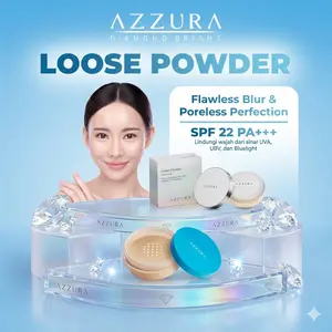 AZZURA Loose Powder Bedak Tabur - Shop | Tokopedia