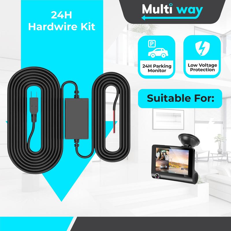 Hard Wire Fuse Kit Parking Monitoring Cable Accessories - TikTok Shop ...