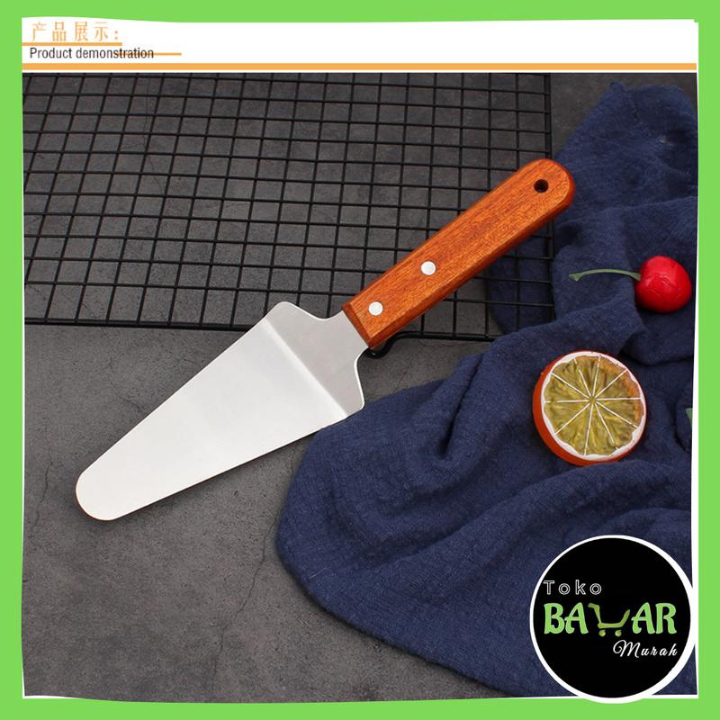 CAKE SHOVEL / SEKOP KUE SEGITIGA / SENDOK SPATULA SEGITIGA GAGANG ...