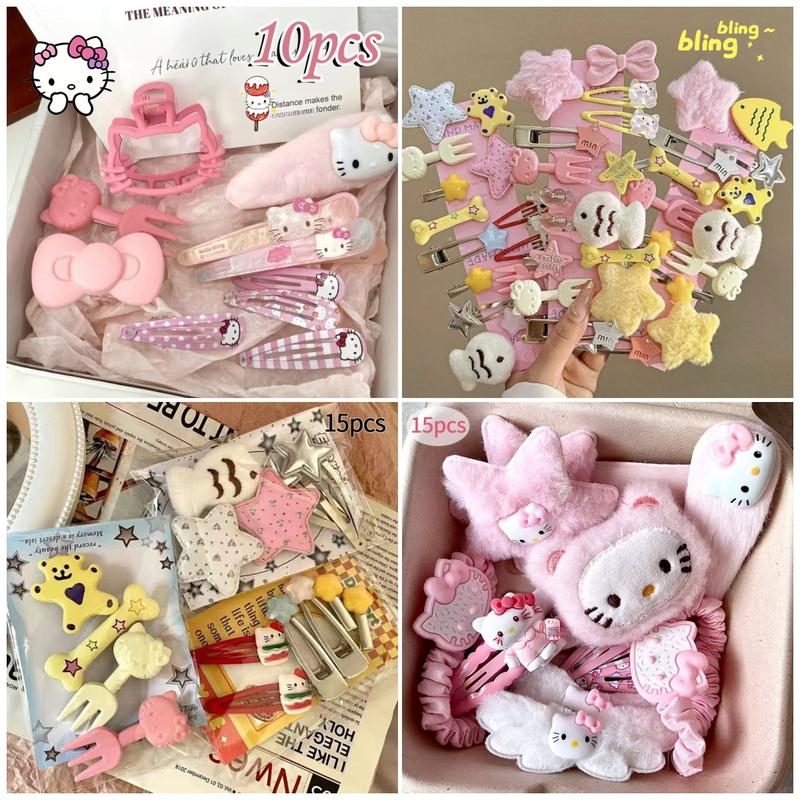 Set Aksesori Rambut, Rekaan Anak Kucing Comel, Termasuk Jepi - TikTok ...