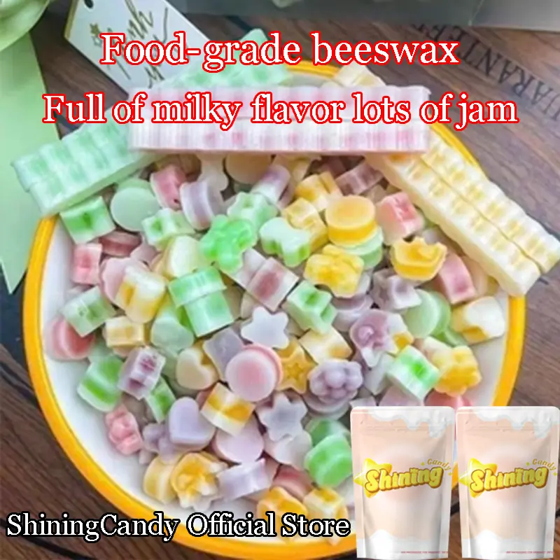 【Original】ShiningCandy Edible Beeswax Sandwich Wax Candy Filled ...