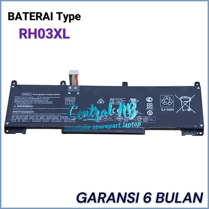 Jual Baterai Battery RH03XL Compatible For Probook 440 G8 445 G8 640 G8 ...